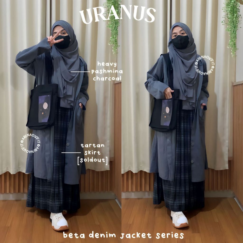 Jual LONG DENIM BETA BY ARUNA OUTFIT | Shopee Indonesia