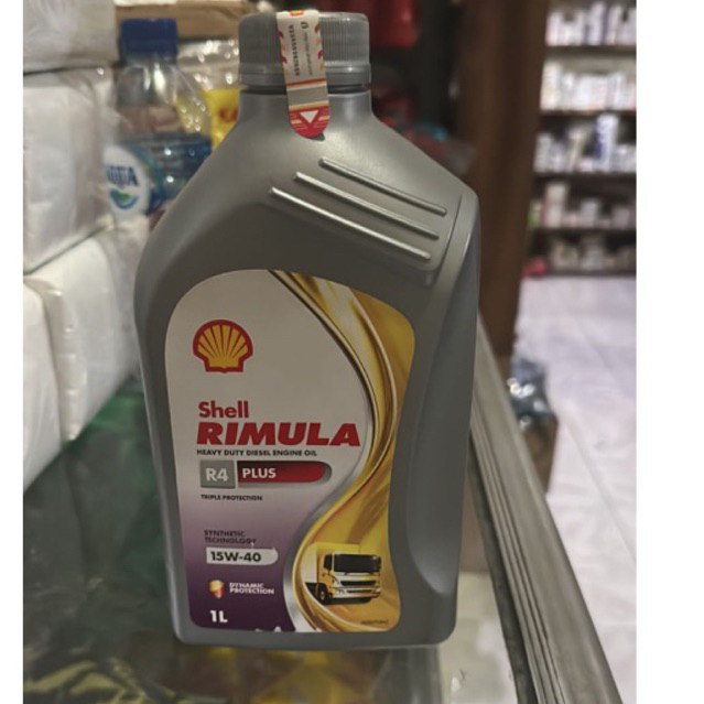 Jual OLI SHELL RIMULA R4 PLUS DIESEL ENGINE OIL (1 Liter) | Shopee ...