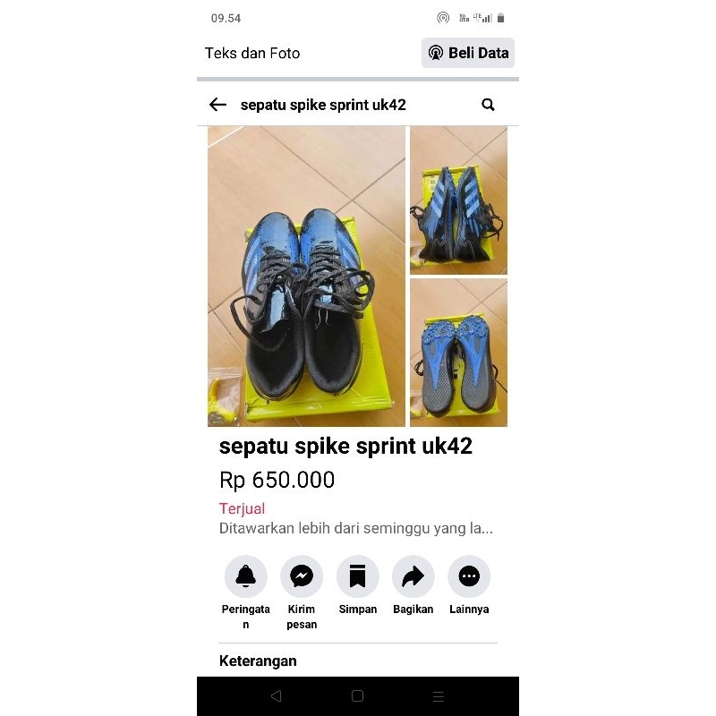 Jual sepatu spike sprinter | Shopee Indonesia