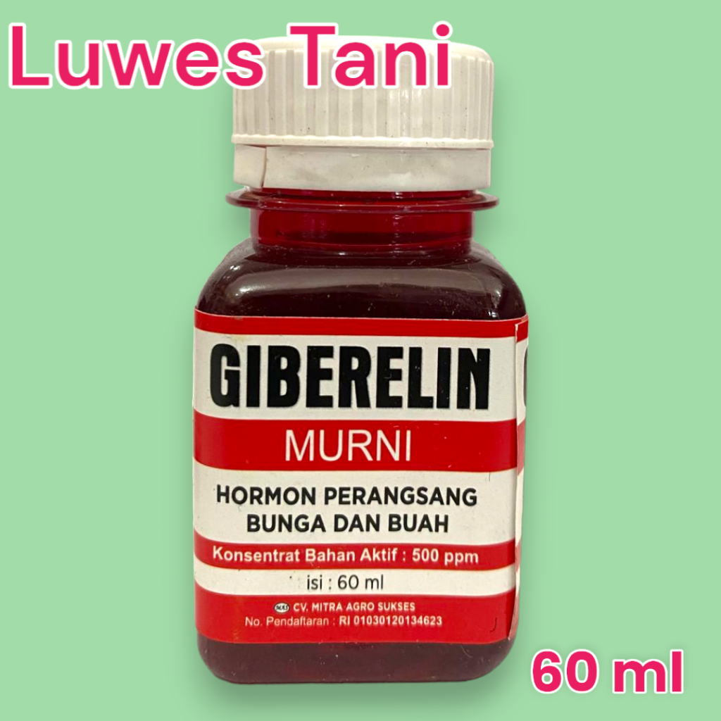 Jual GIBERLIN Giberelin MURNI Hormon Perangsang Bunga dan Buah 60ml ...
