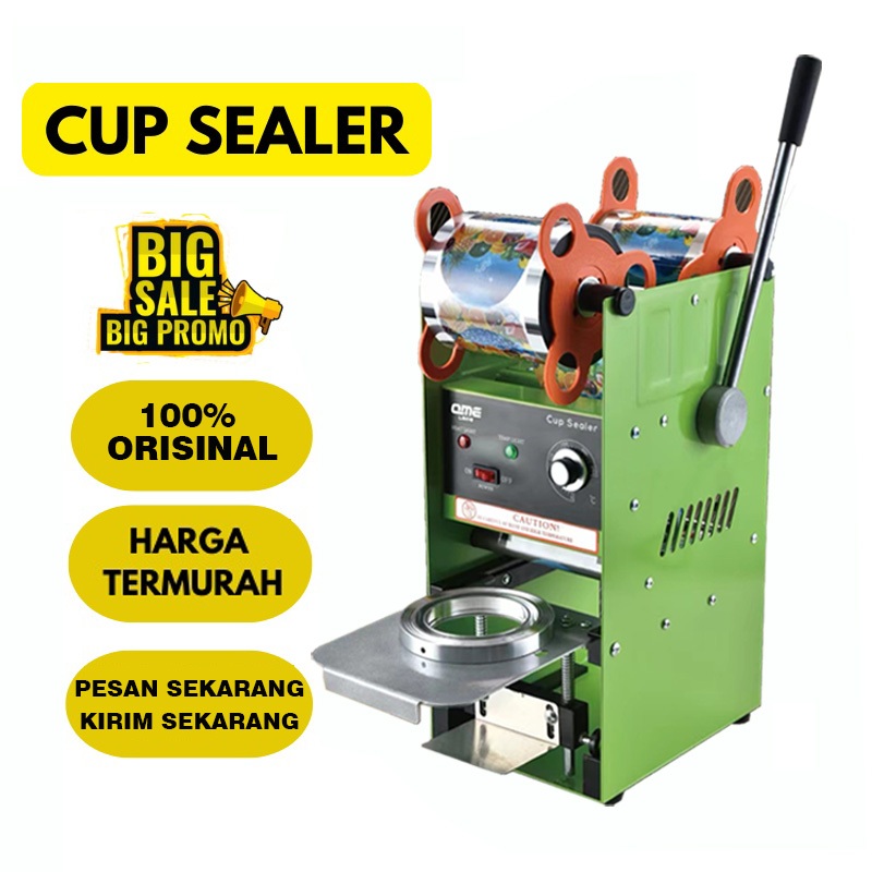 Jual Mesin Cup Sealer Mesin Press Gelas Plastik bisa Sealing Machine ...