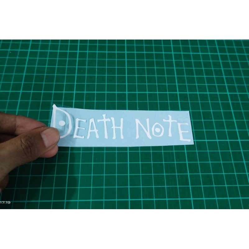 Jual stiker death note custom stiker keren murah | Shopee Indonesia
