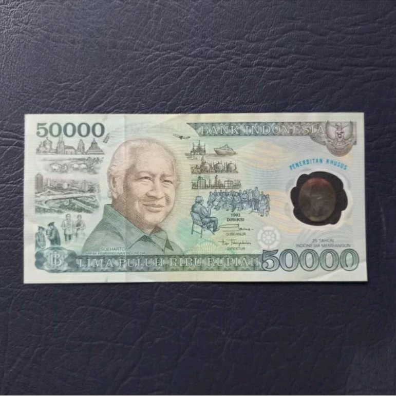 Jual Uang polymer kertas Rp.50.000 rupiah penerbitan khusus seri ...