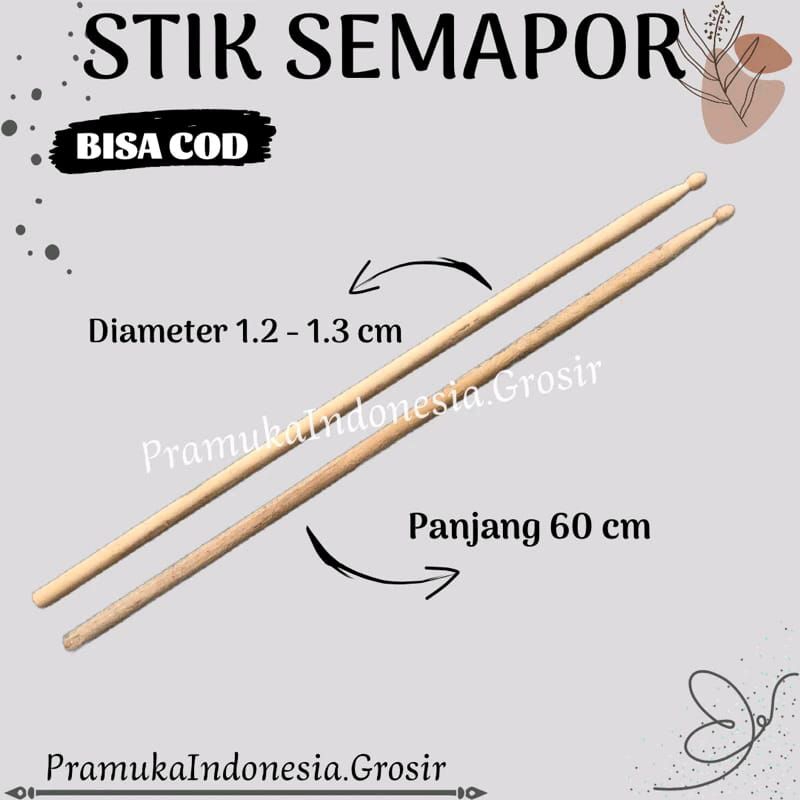 Jual [TERMURAH] TONGKAT SEMAPHORE / STICK SEMAPUR PRAMUKA / BENDERA ...