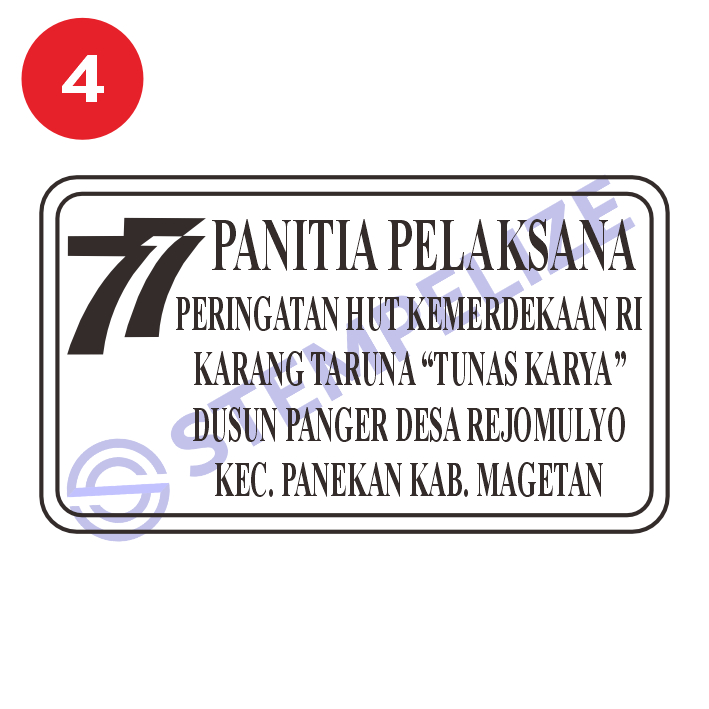 Jual Stempel Panitia Pelaksana Kegiatan | Shopee Indonesia