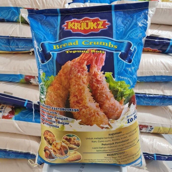 Jual Tepung Roti Panir Panko Crispy 10kg - INSTANT & SAMEDAY | Shopee ...
