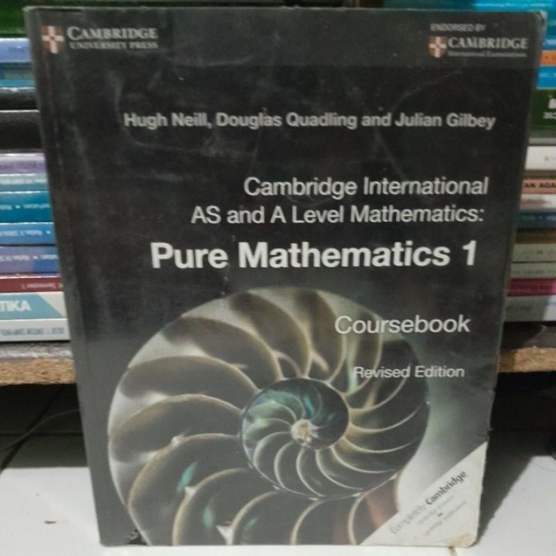 Jual Buku Cambridge International As and A level Mathematics Pure Mathematics 1 Cousebook ...