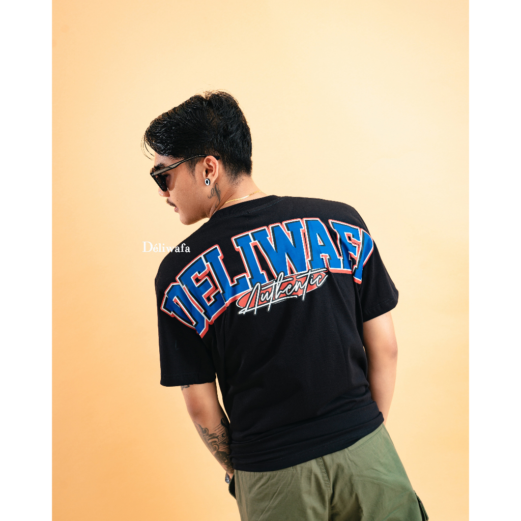 Jual Original Deliwafa - T-shirt Unisex Deliwafa Authentic | Shopee ...