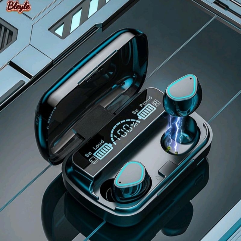 Jual WIRELESS HEADSET TWS BLUETOOTH M30 PRO / M19 PRO - PLUS POWERBANK | Shopee Indonesia