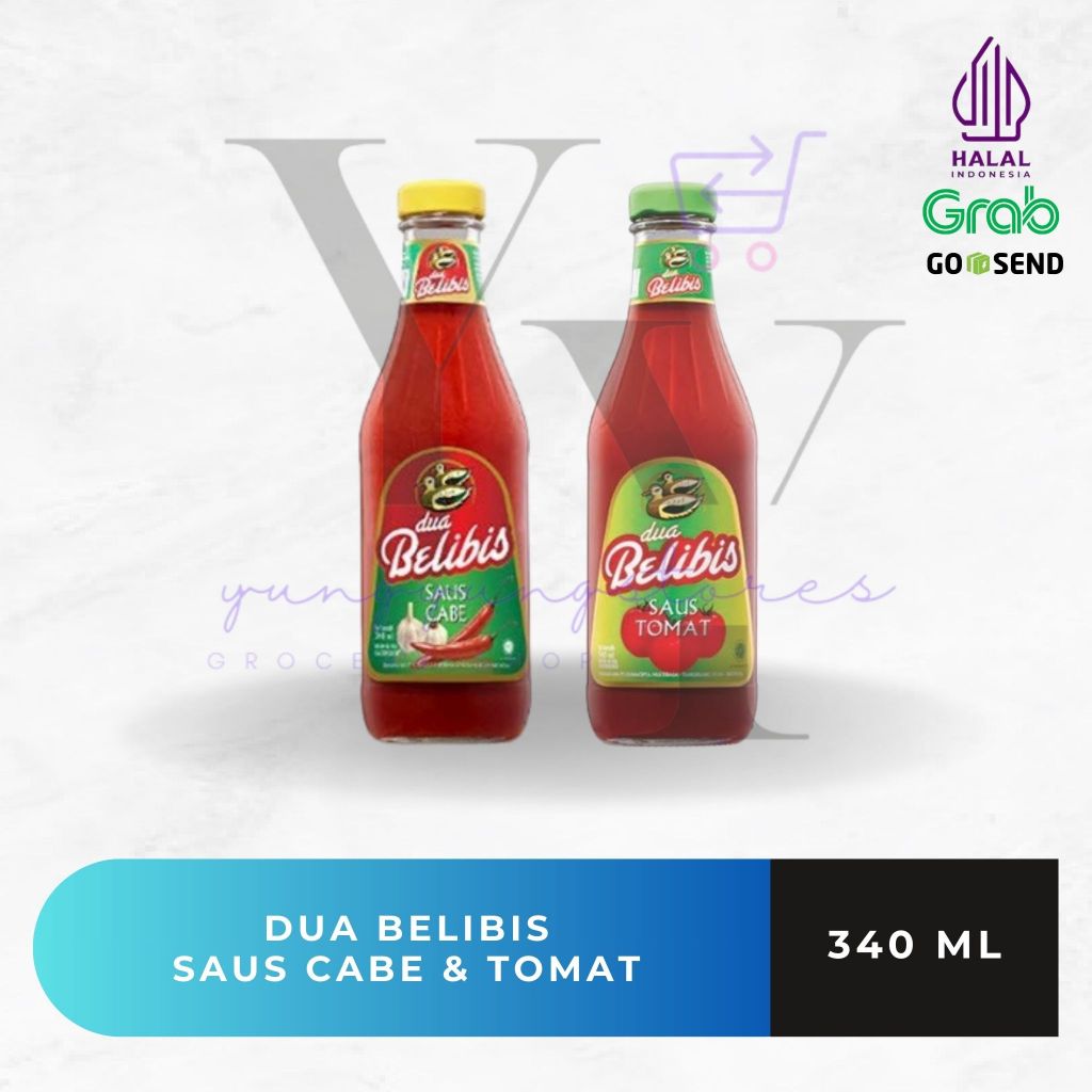 Jual Saus Cabe & Tomat Cap Dua Belibis 340 ml | Shopee Indonesia