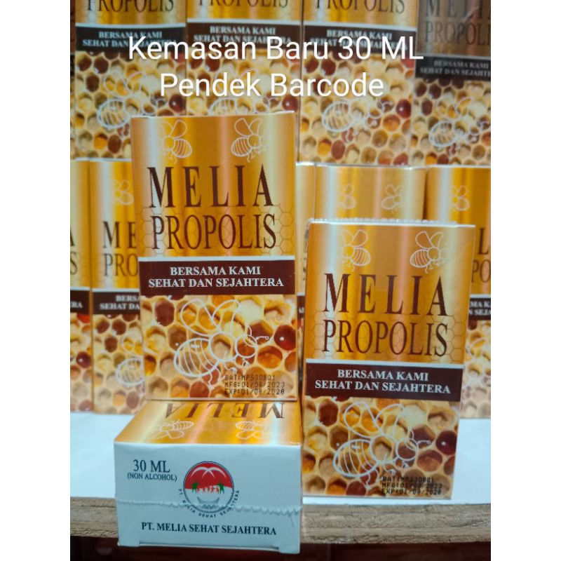Jual Propolis Melia 30 ML ORIGINAL 100% Kemasan Baru BARCODE | Shopee ...