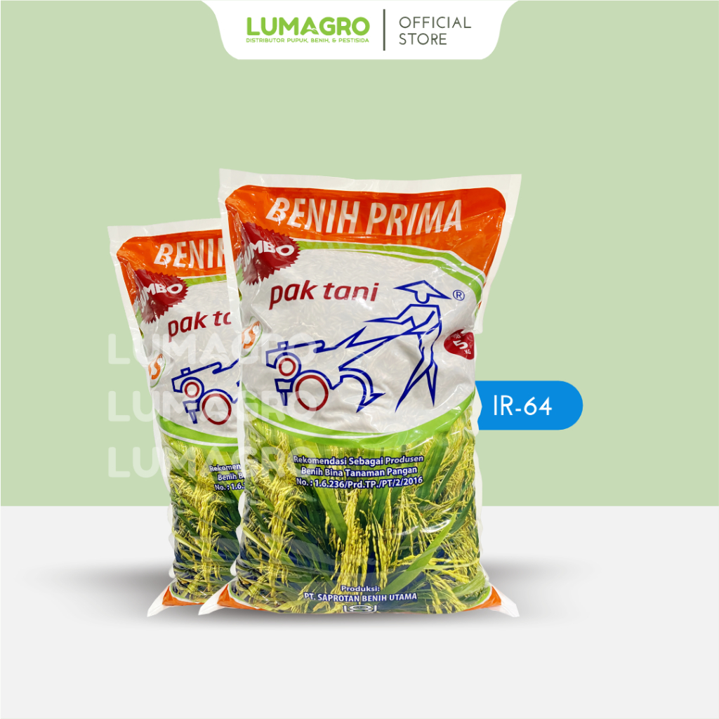 Jual Benih Padi Saprotan Utama 5kg Pak Tani Inpari 32 Pepe Pajajaran Cakrabuana Bibit Jumbo ...
