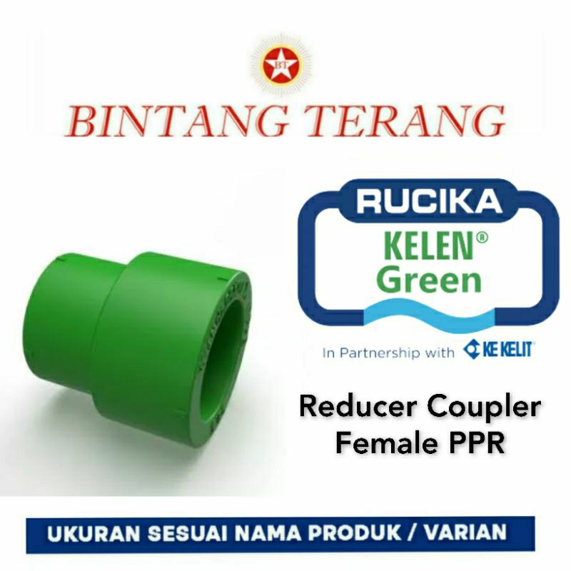 Jual Vlok Sok PPR 11/4 x 1" / Reducer PPR 40 x 32 mm Rucika / Reducer ...