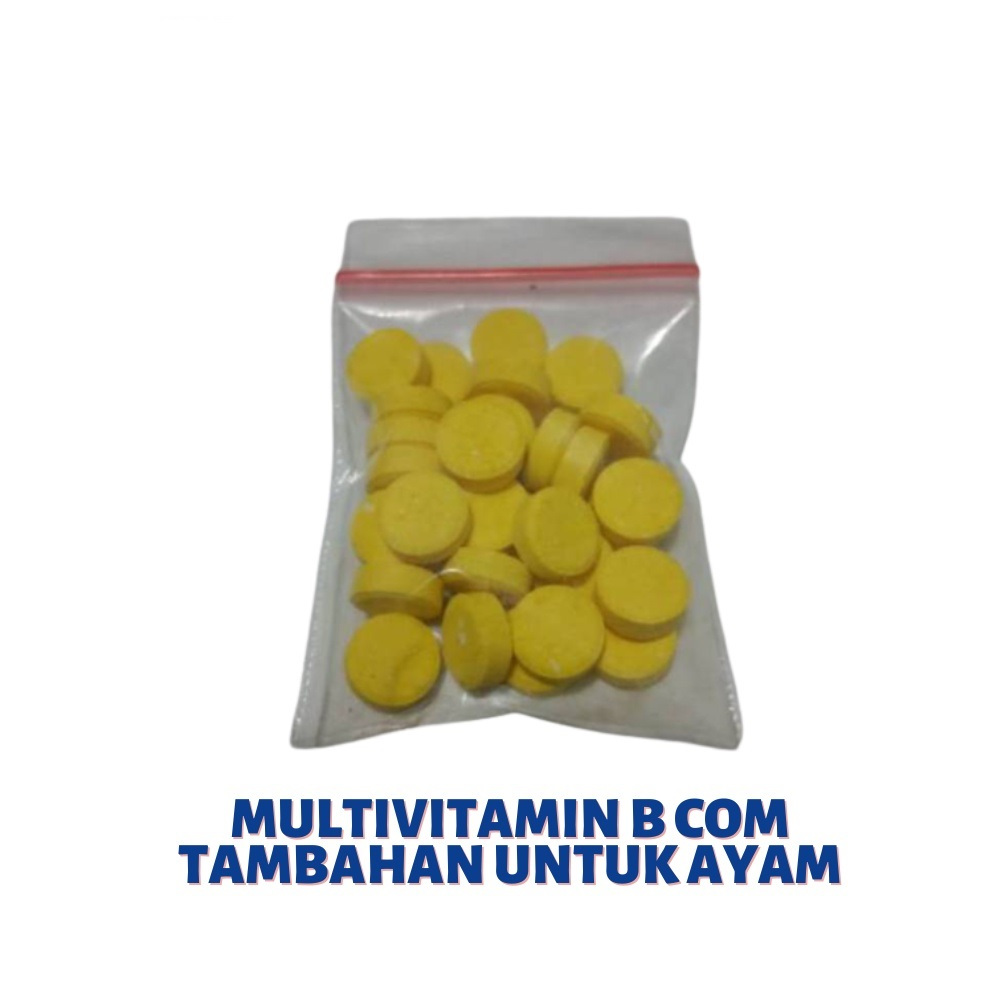 Jual BECOMP BCOM 1 TABLET ECER BCOMP BECOM RAID-ALL VITAMIN B COMPLEX ...