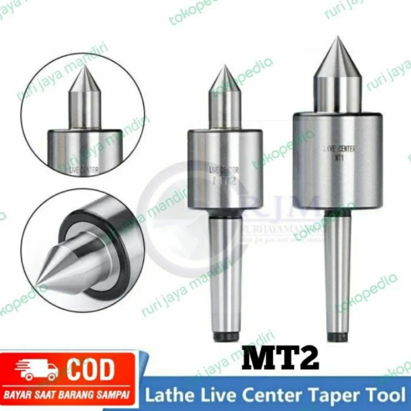 Jual live center MT2 cocok untuk mesin bubut BV20 | Shopee Indonesia