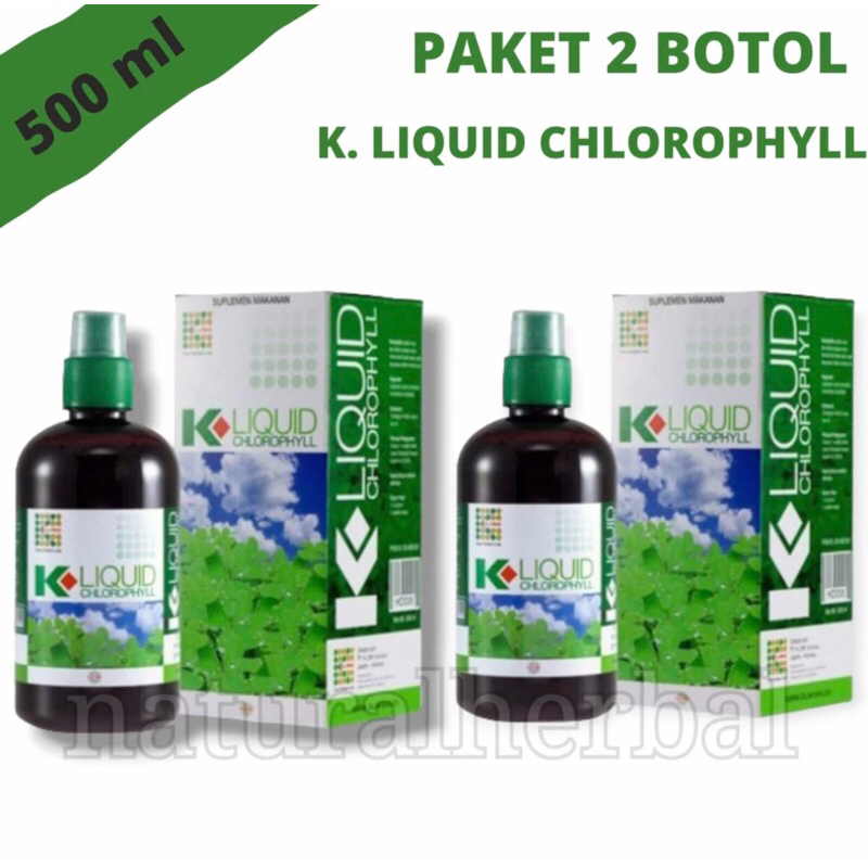 Jual K-LIQUID CHLOROPHYLL 500 ml KLOROFIL K-LINK ORIGINAL Clorofil ...