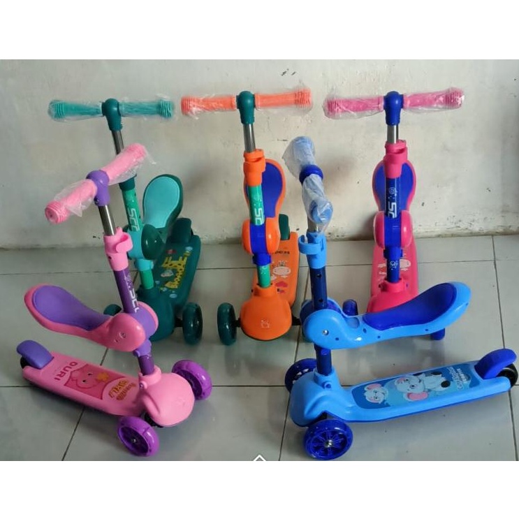 Jual Star Scooter Anak - Kickboard Scooter Roda LED - Skuter Otoped ...