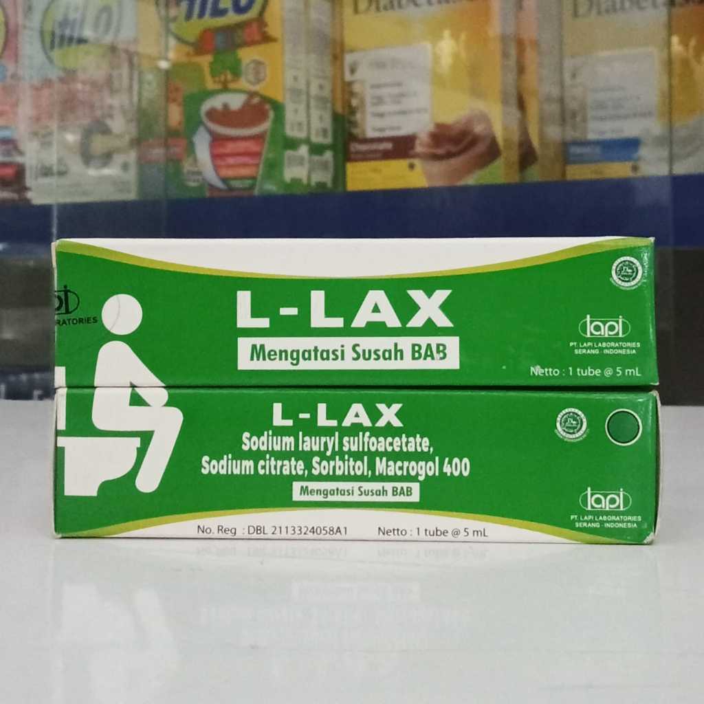 Jual L-LAX Gel 5ml / Obat Pencahar | Shopee Indonesia