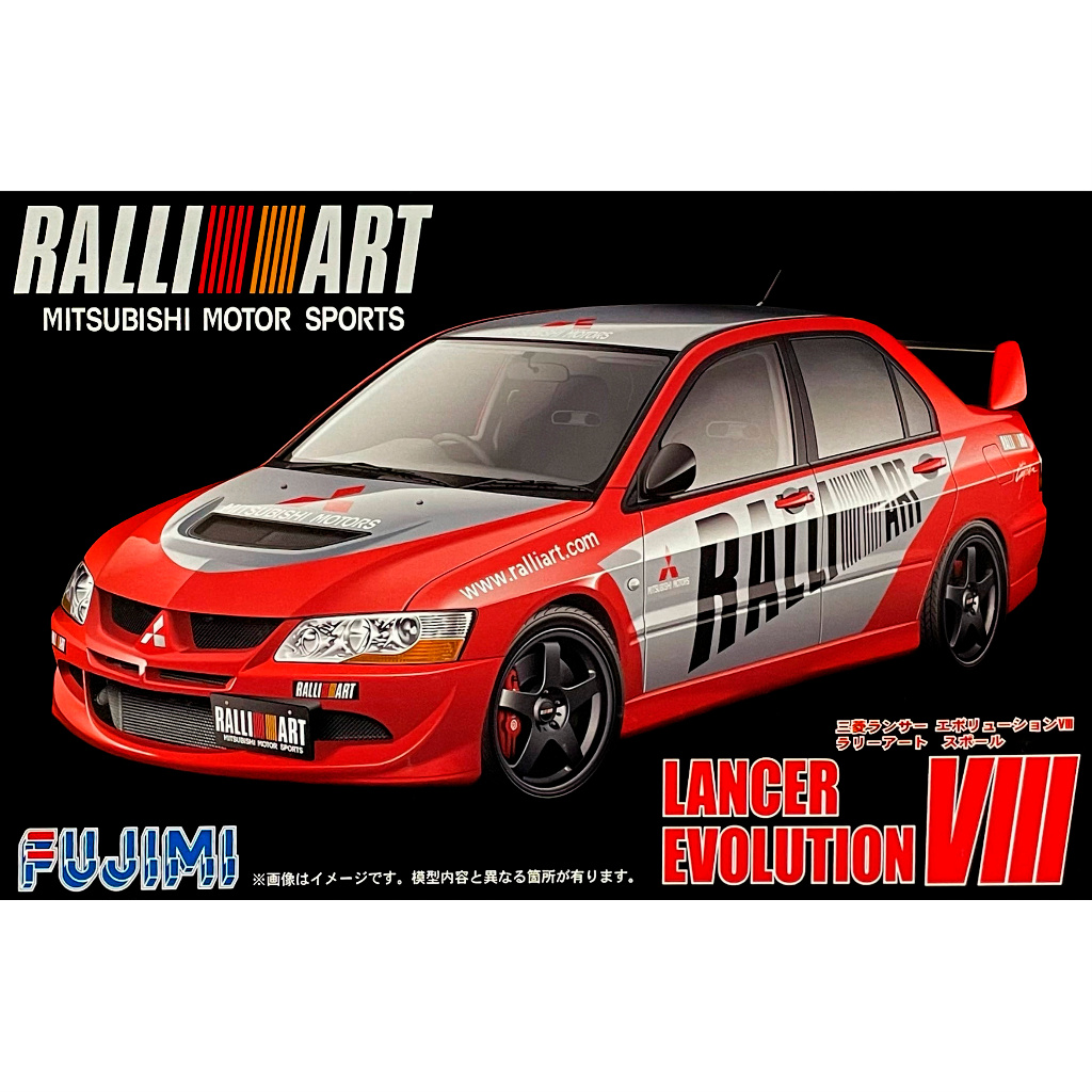 Jual FUJIMI 03817 1/24 Ralliart Lancer Evolution VIII | Shopee Indonesia