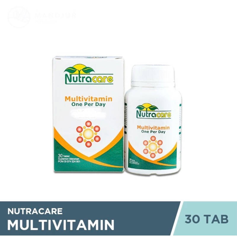 Jual Nutracare Multivitamin One Per Day 30 Tablet | Shopee Indonesia