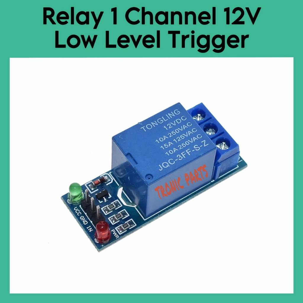 Jual 12V Relay 1 Channel Module for Arduino STM32 Raspy Low Level Trigger | Shopee Indonesia