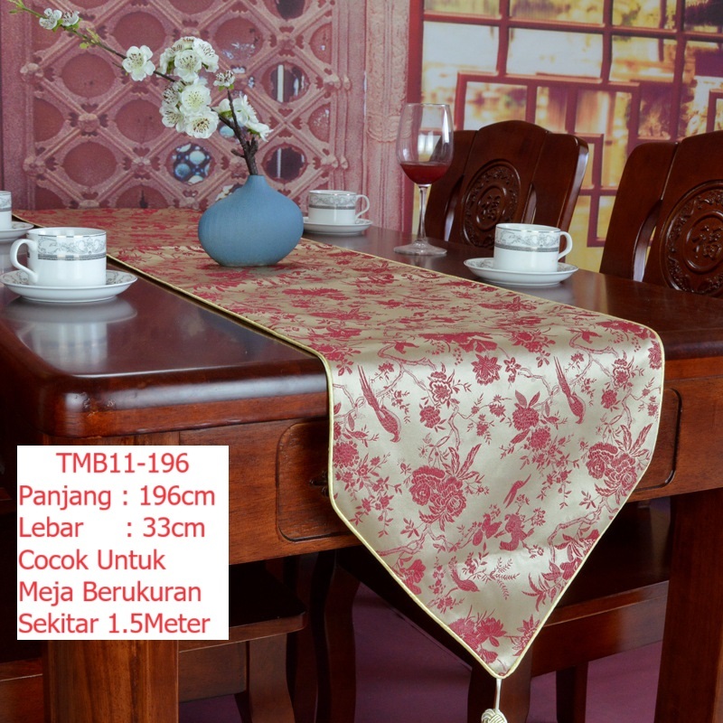 Jual Taplak Meja Table Runner PREMIUM tema Imlek 2024 Naga Sincia CNY ...