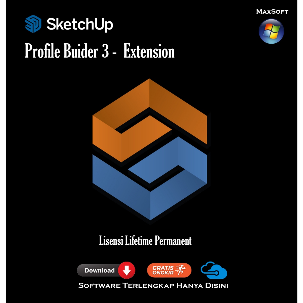 Jual Profile Builder 3 [2023] Sketchup Extension | Shopee Indonesia