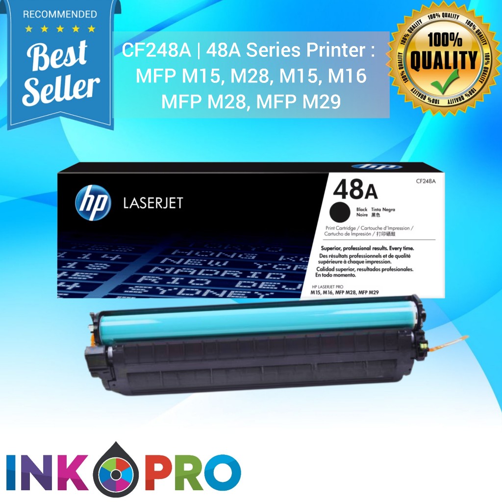 Jual HP LaserJet CF248A | 48A PREMIUM Series Printer MFP M15, M28, M15 ...