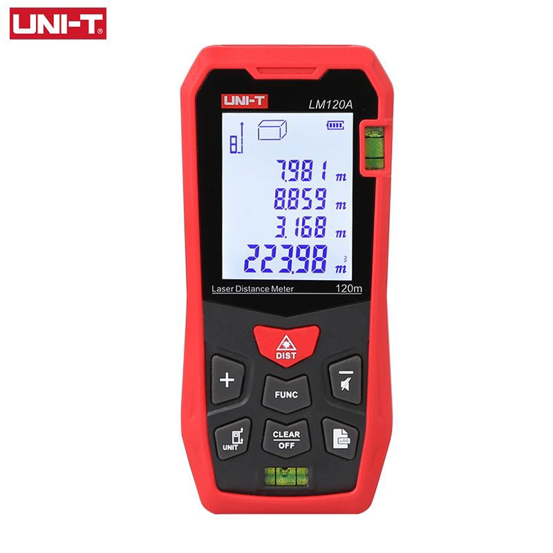 Jual Alat Ukur Jarak Ruang Laser Distance Meter UNI-T LM120A | Shopee ...