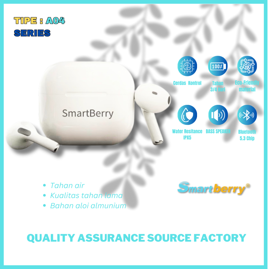 Jual SMARTBERRY TWS Cast Gen 2 Airoha Edition 2023 Wireless Charging ...
