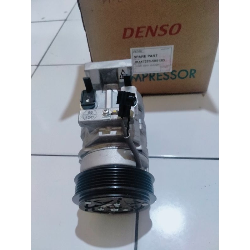 Jual kompresor kompressor avanza asli denso assy plus puly | Shopee ...