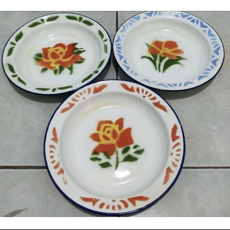 Jual PIRING SENG Piring Jadul Piring Antik Piring Vintage | Shopee ...