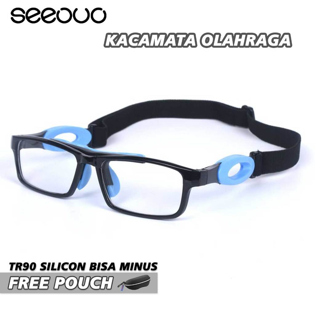 Jual Seeouo Frame Kacamata Sport Olahraga Basket, Futsal, Voli Model ...