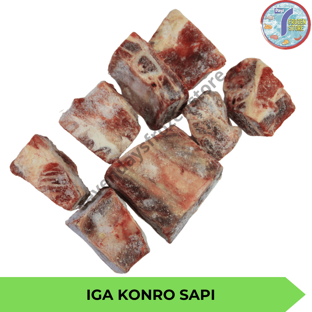 Jual Iga Konro Sapi | Back Ribs Beku Frozen Import kemasan 500 Gr ...