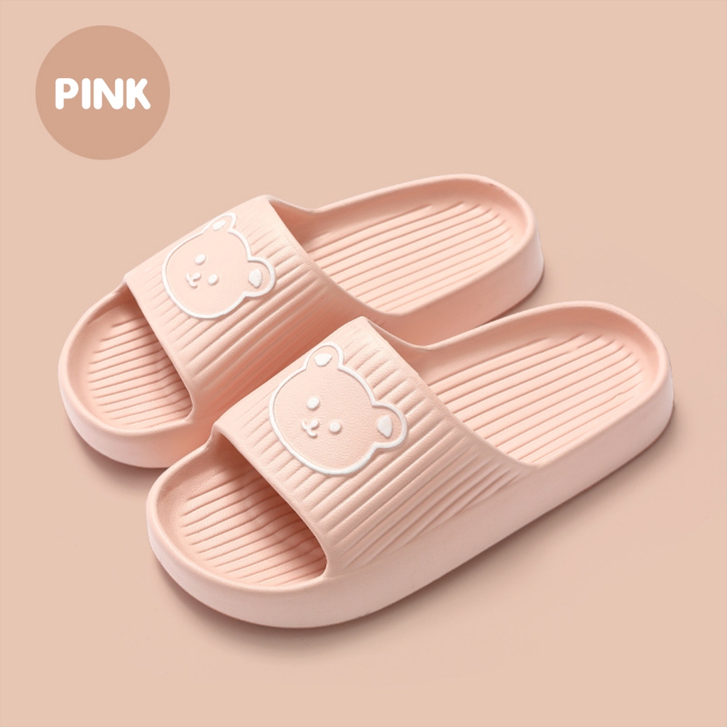 Jual LAZY BEAR Sandal Beruang Slip-On Sandal Jelly H08 Sandal Rumah ...