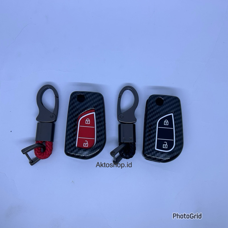 Jual Casing kunci carbon remote mobil Toyota Innova Reborn type V dan G ...