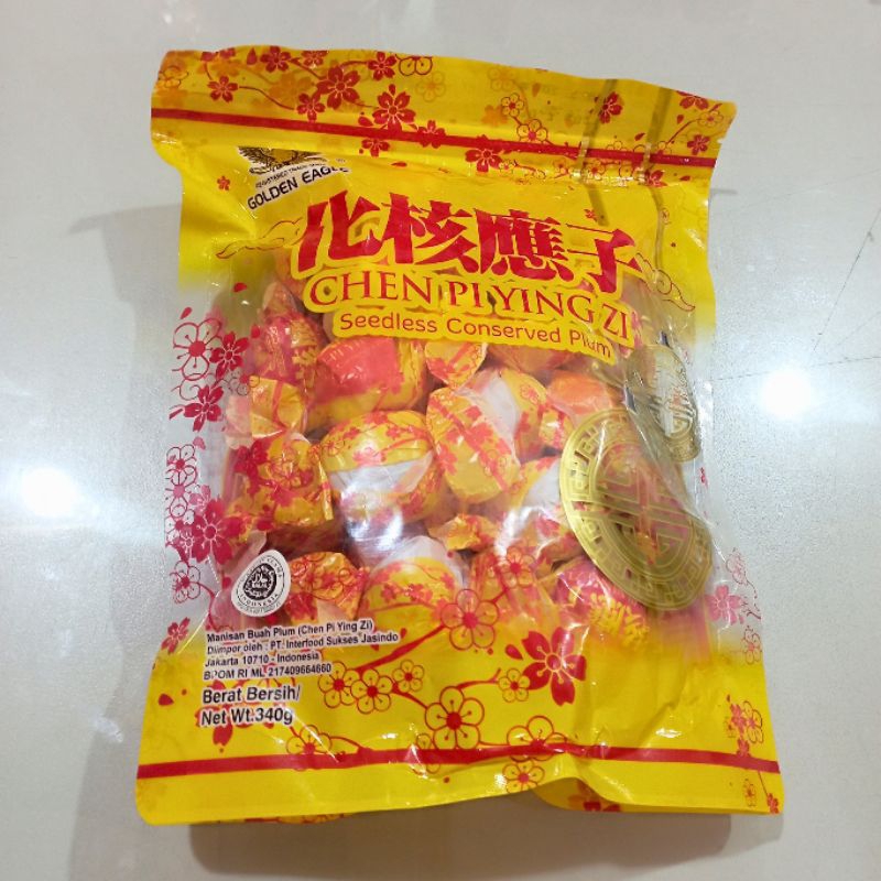 Jual Seedless Conserved Plum Manisan Buah Plum Chen Pi Ying Zi