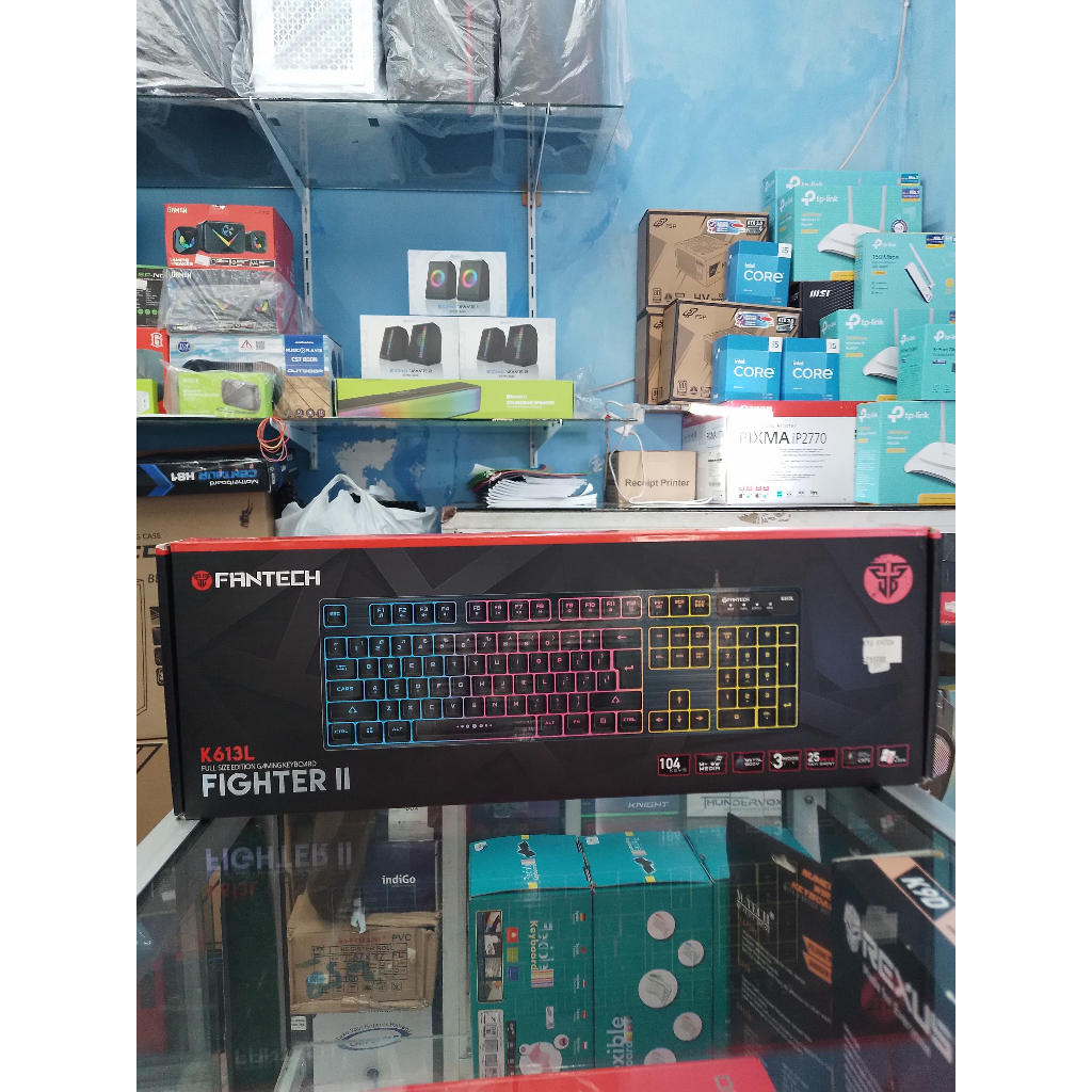 Jual Fantech Fighter 2 K613TKL RGB Gaming Keyboard | Shopee Indonesia