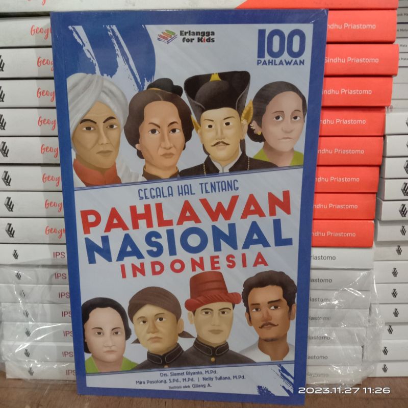 Jual Buku Pahlawan Nasional Indonesia / Erlangga | Shopee Indonesia