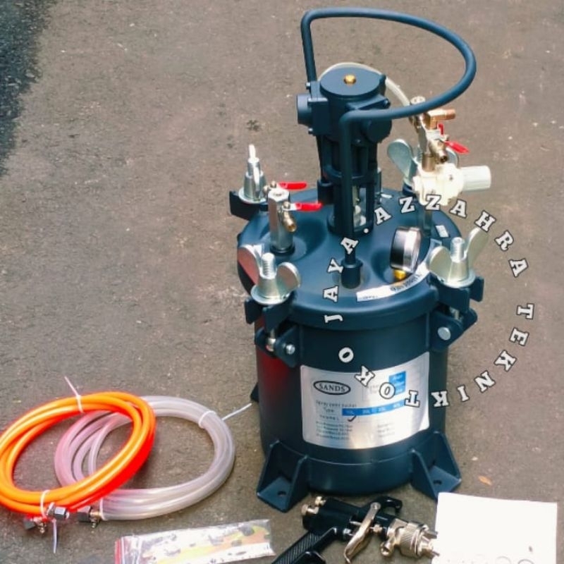 Jual Alat pengadut cat 20 liter paint tank set spray gun | Shopee Indonesia