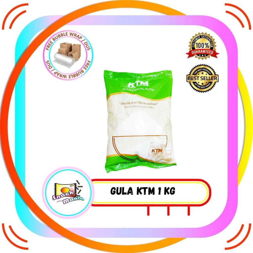 Jual KTM Gula Pasir Kristal Putih ~ 1 kg | Shopee Indonesia