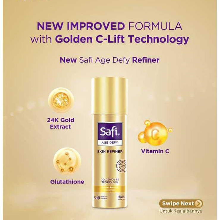 Jual Safi Age Defy Skin Refiner-Toner 100ml | Shopee Indonesia