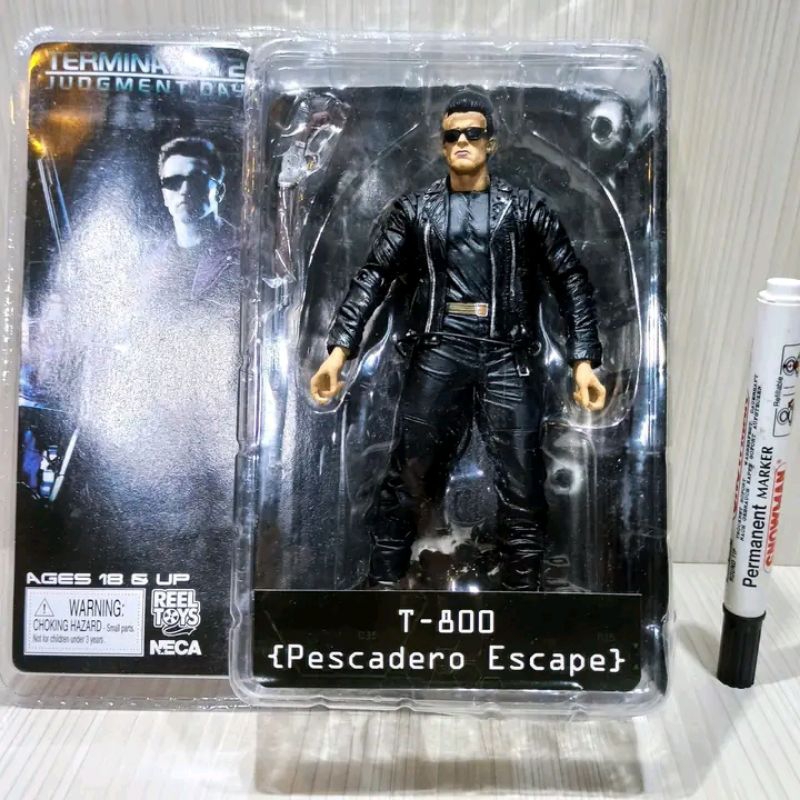 Jual mainan action figure Neca terminator 2 Judgement day T800 ...