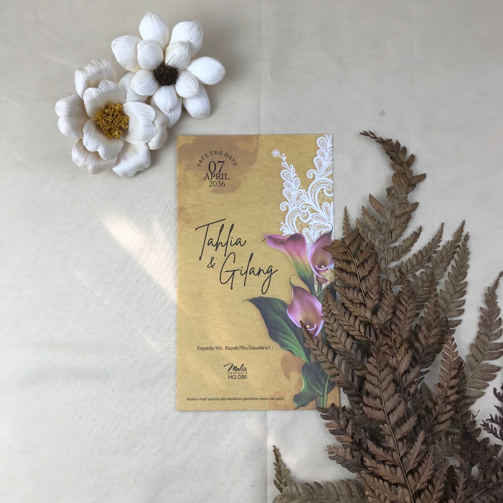 Jual Blangko Undangan Nikah MALIQ 95 | Blangko Undangan Murah | Cahaya ...