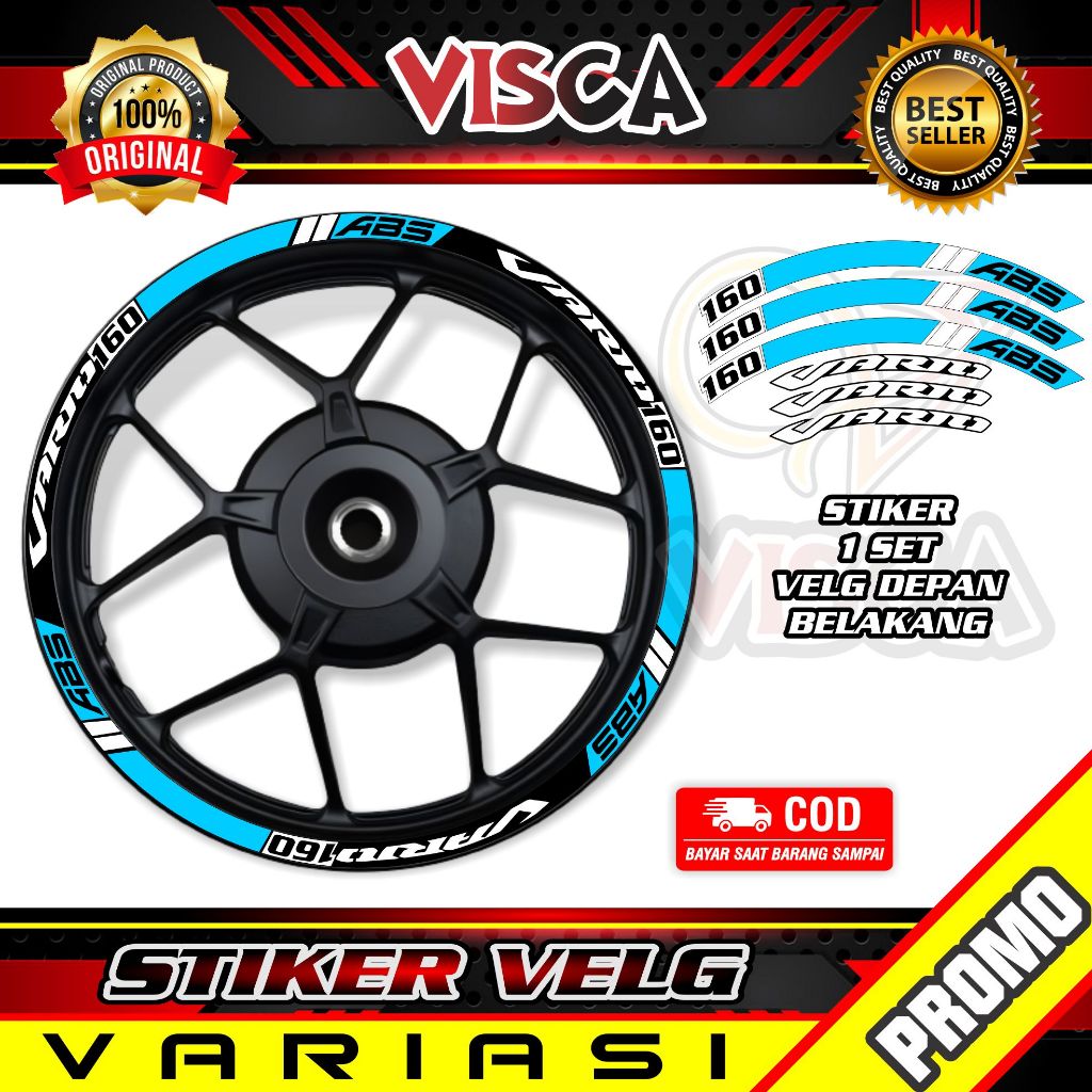 Jual Stiker Velg - Sticker Velk - Stiker Cutting Velg - Stiker Velk ...