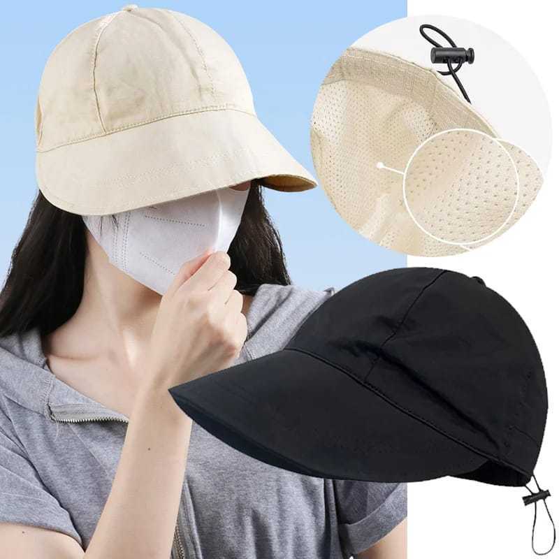 Jual Topi Fashion Musim Panas Topi Sunvisor Casual Korean Style Topi ...