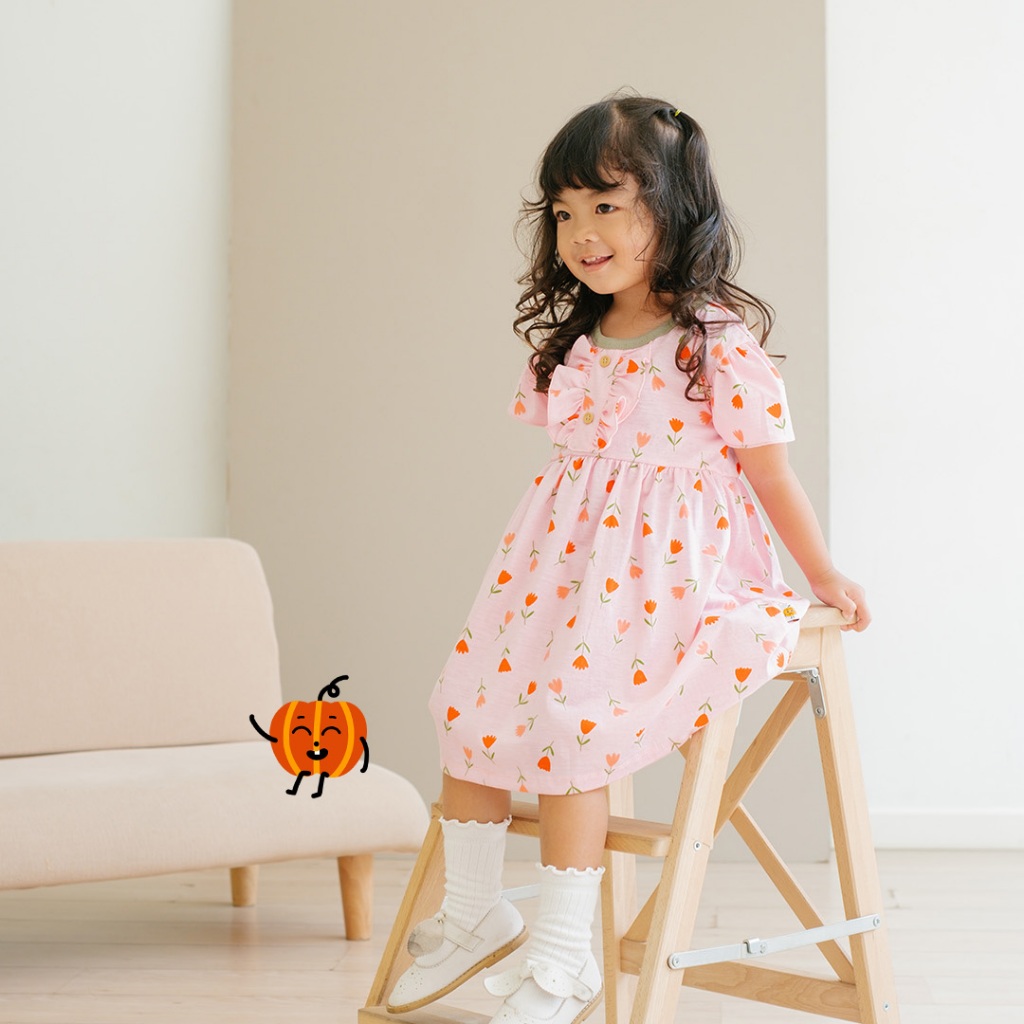 Jual KABOCHAN - Marie Dress "Meadow Valley" (Dress Anak 1 - 3 Tahun ...