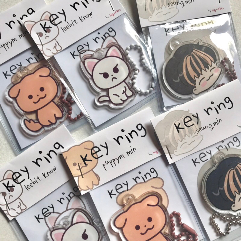 Jual stray kids lee know seungmin acrylic keychain | Shopee Indonesia