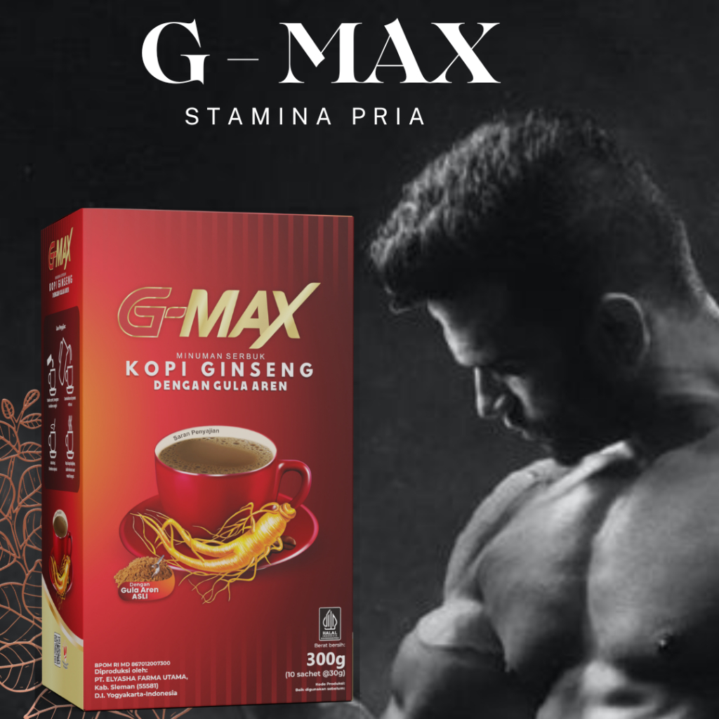 Jual Kopi Stamina Pria Kuat Tahan Lama G Max Coffee Original Suplemen Pembesar Mr P Permanen ...