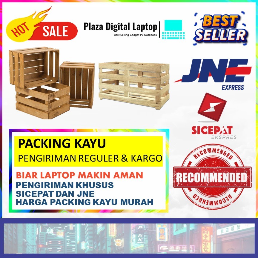 Jual Extra Packing Kayu Untuk Pengiriman JNE dan Sicepat | Shopee Indonesia